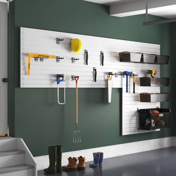 StoreWALL Deluxe Shelf Bundle 21 Piece Accessory Kit | Wayfair